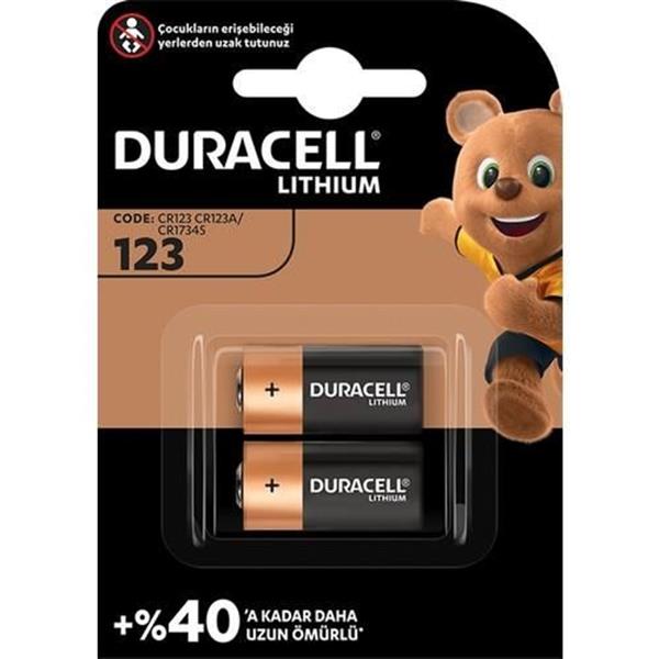 Duracell 123A 3 Volt Lityum Pil 2 Adet satın al | TT-Turk türk ...